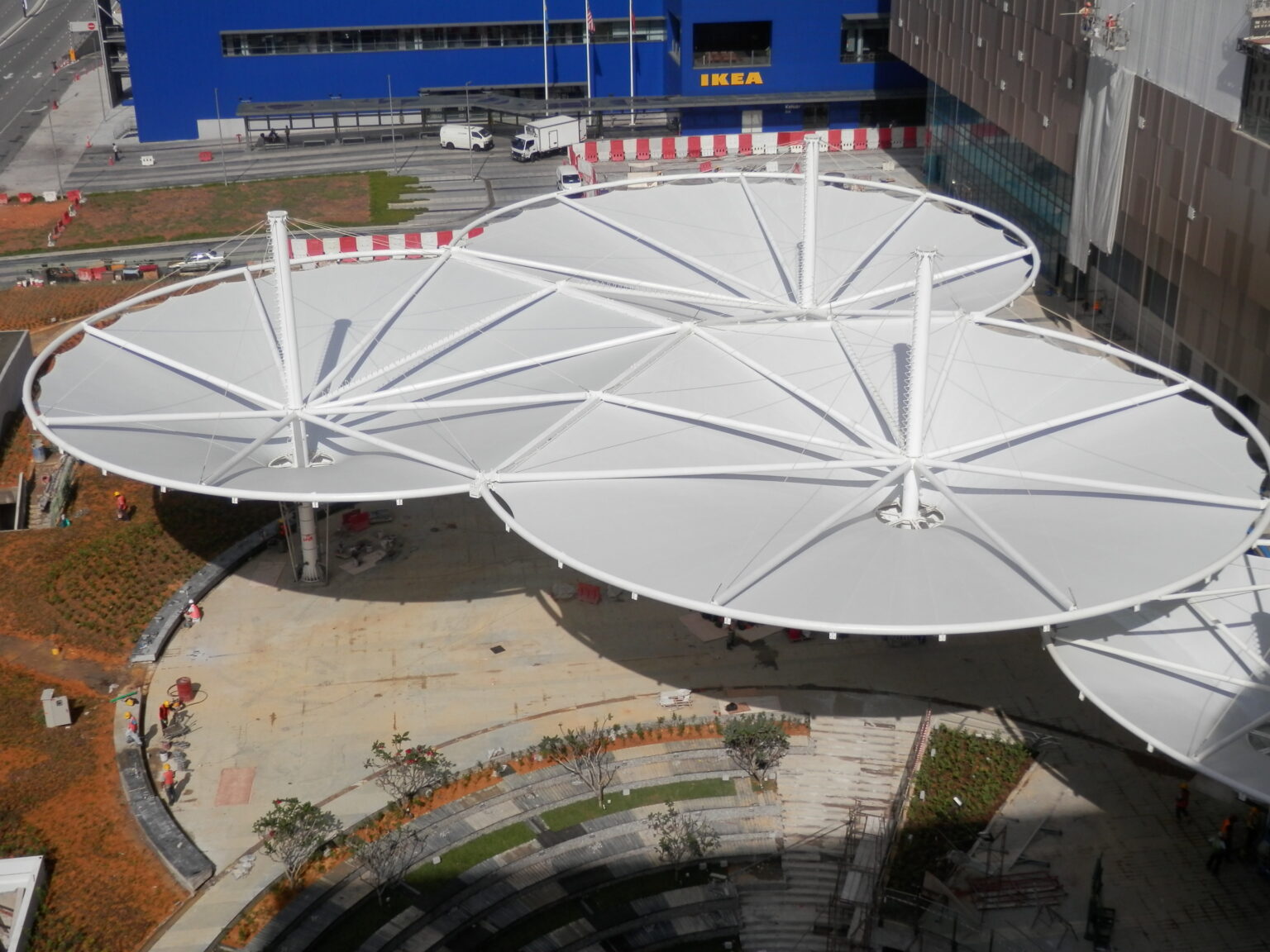 Custom Tensile Canopy Design & Installation Singapore